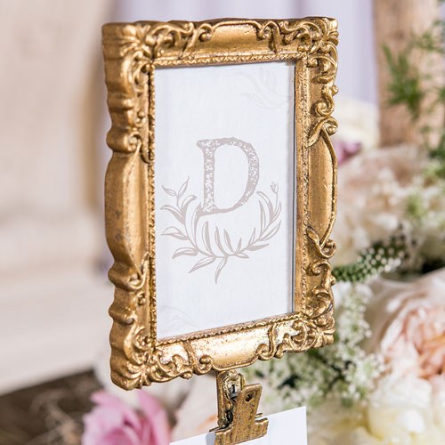 Gold Rectangular Baroque Standing Frame – Butter Be Mine