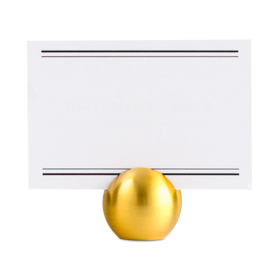 Gold Classic Round Place Card Holder – Butter Be Mine